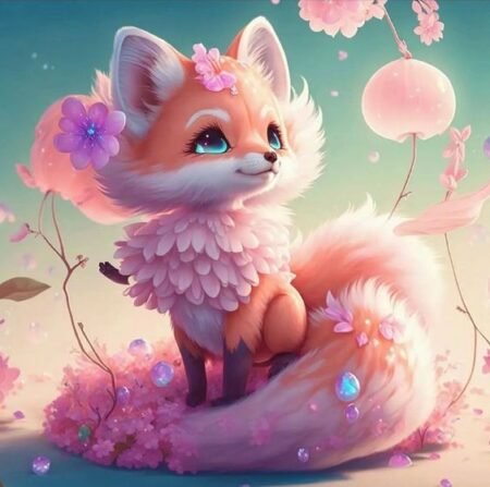 Artist Shares: Adorable AI-Generated Fluffy Animals in Dreamy Colors