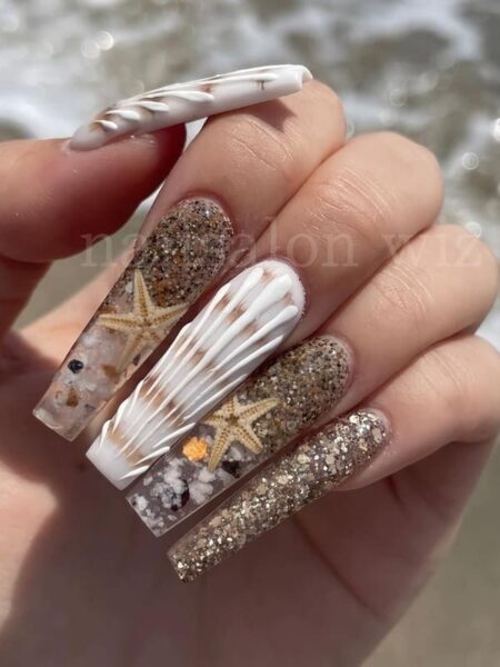 Beachy Nails: Stunning Designs for a Summer Vibe - Get Your Perfect ...