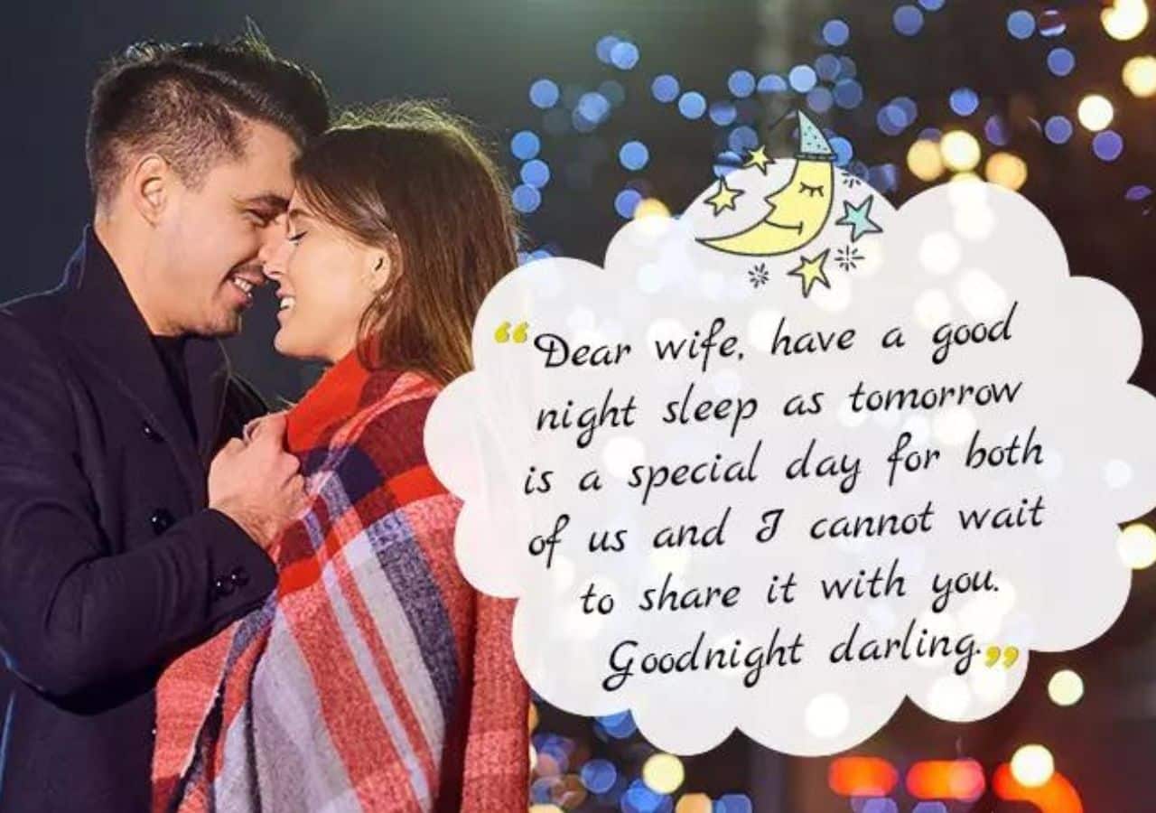 50+ Sweet Good Night Messages For Wife