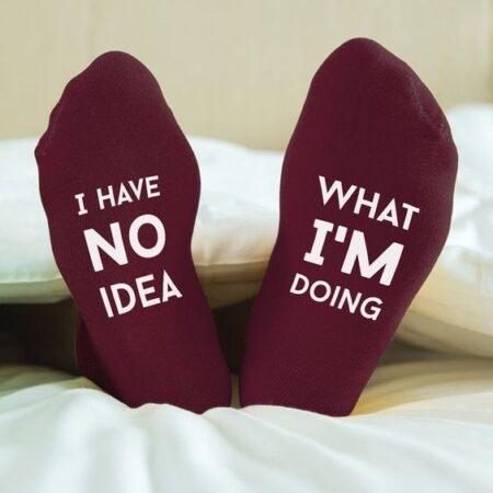 Step up Your Style Game with Funny Text Socks: Quirky, Comfy, and Sure ...