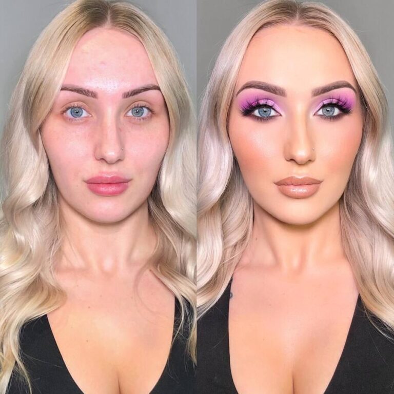 20 Stunning Before And After Makeup Transformations