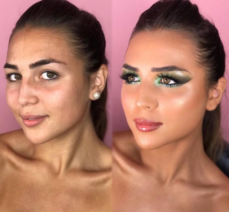20 Stunning Before And After Makeup Transformations
