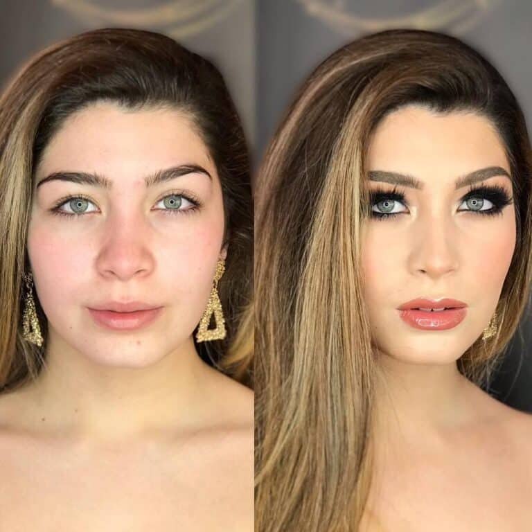 20 Stunning Before And After Makeup Transformations