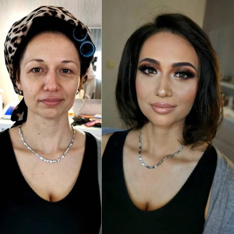 20 Stunning Before And After Makeup Transformations