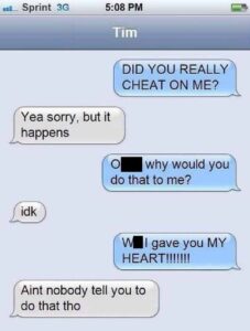 20+ Cheaters Who Got Caught Via Text Messages