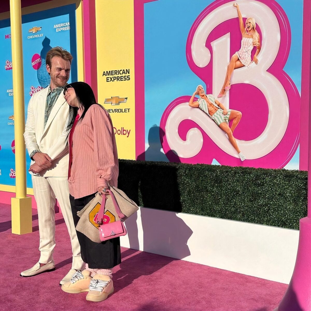 Billie Eilish's Barbie Premiere Look Is All About Pink and Glam