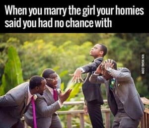 30 Hilarious Memes That Perfectly Sum Up Every Wedding