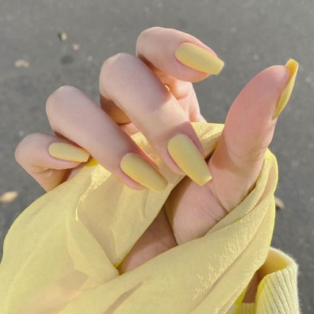 The Beauty of Nail Sculpting (Yellow Nail Art)