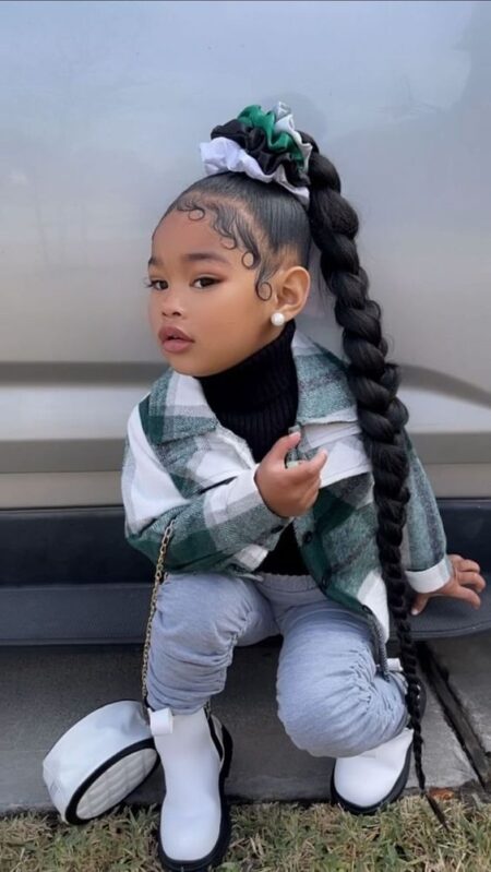 Easy & Cute Natural Hairstyles for 9-Year-Old Girls