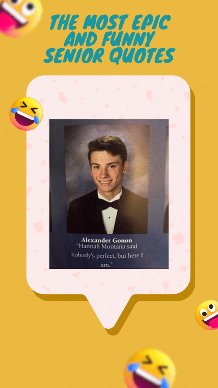 Funny Senior Quotes That'll Make You Laugh Out Loud