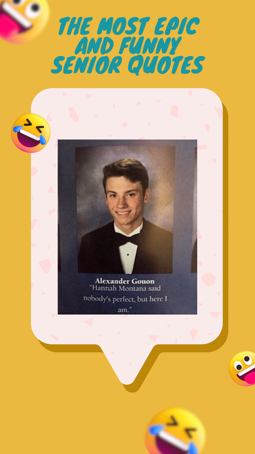 Funny Senior Quotes That'll Make You Laugh Out Loud