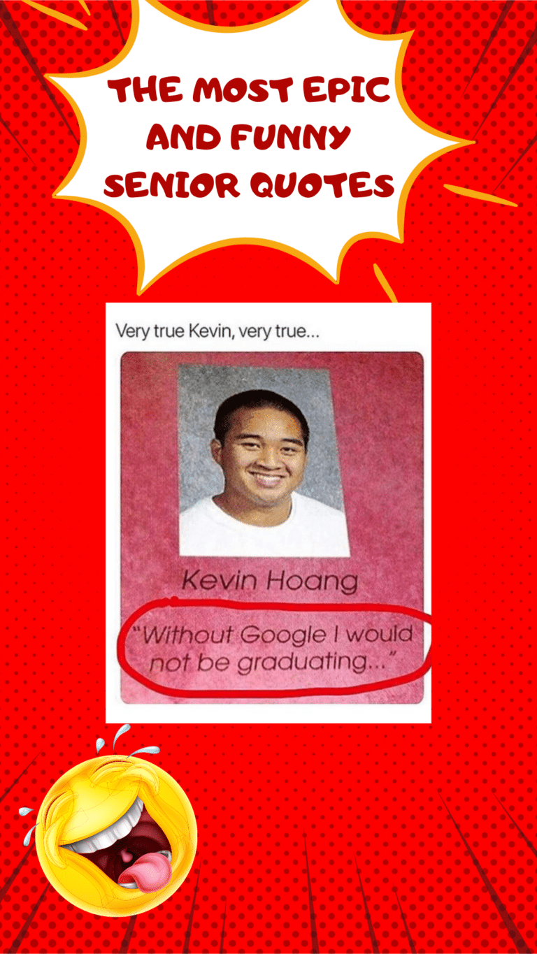 Funny Senior Quotes That'll Make You Laugh Out Loud