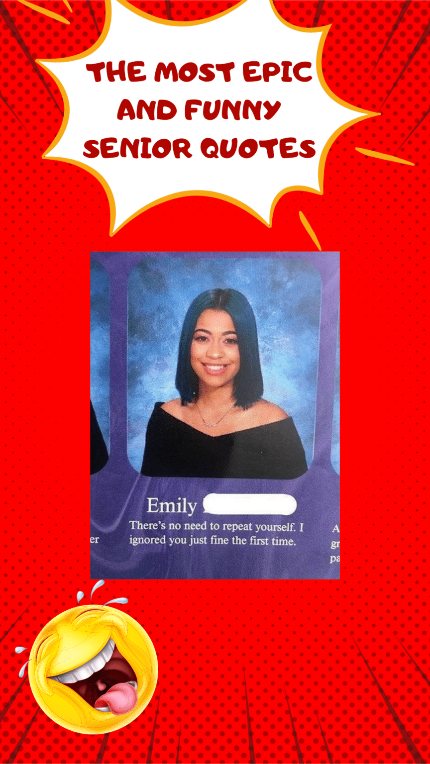 Funny Senior Quotes That'll Make You Laugh Out Loud