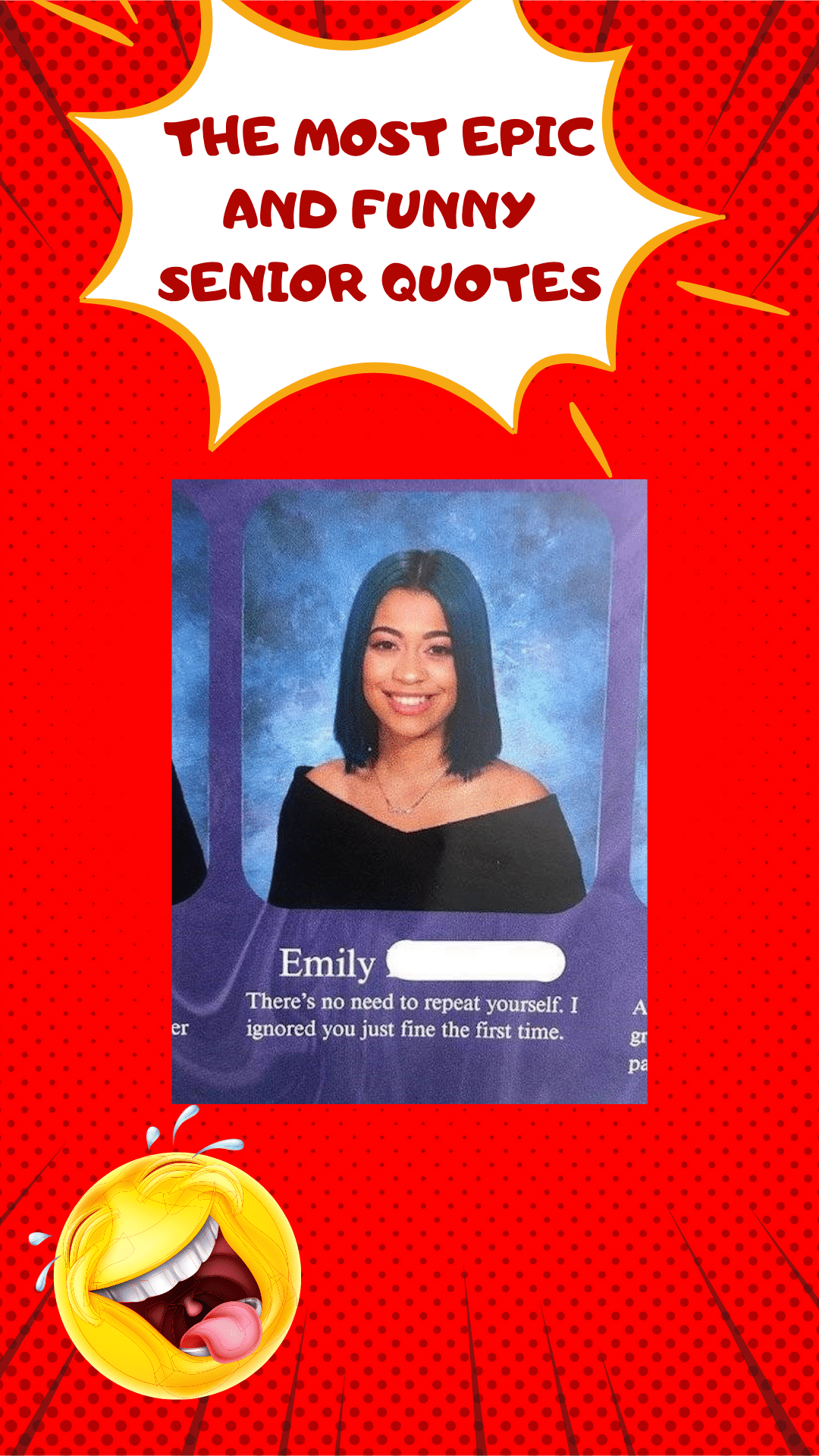 Funny Senior Quotes That'll Make You Laugh Out Loud