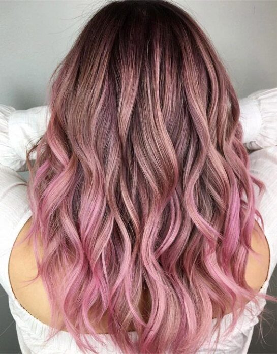 15 Brown To Pink Balayage: The Styling And Hair Care Guide