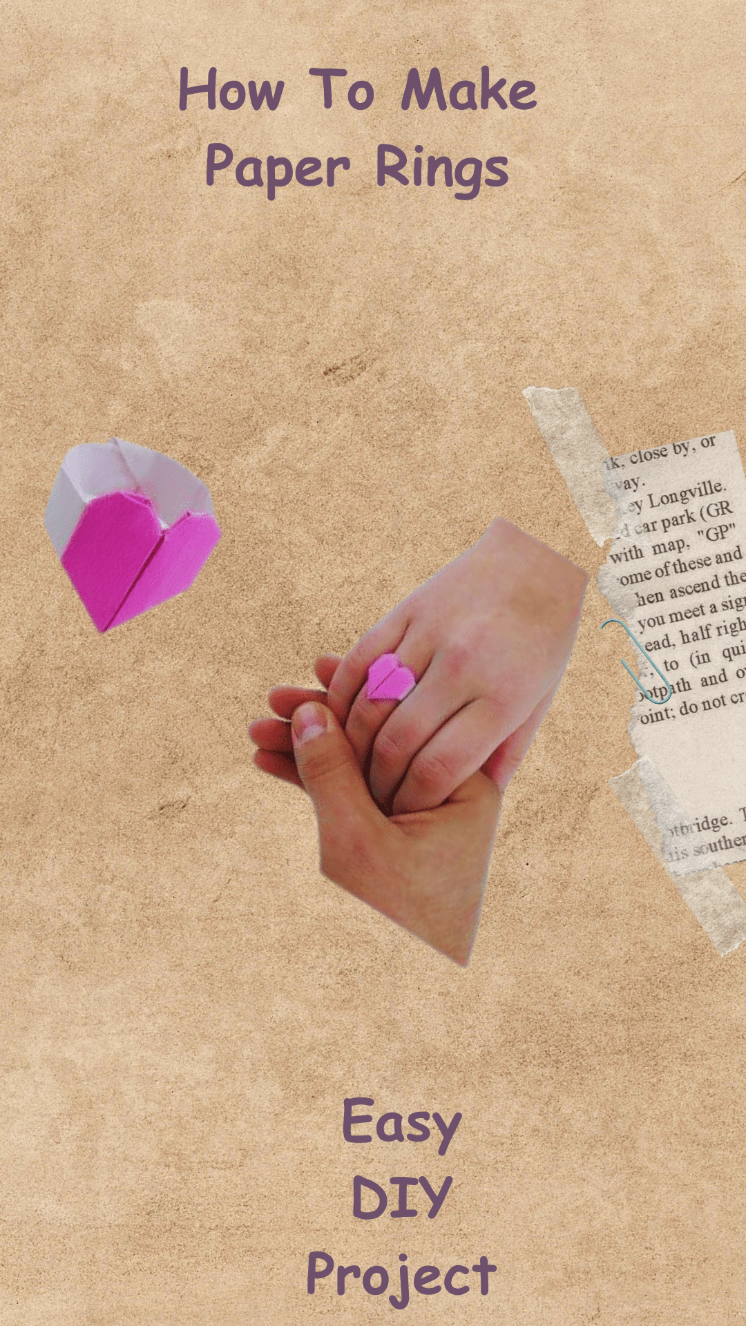 How To Make Paper Rings A Fun and Easy DIY Project