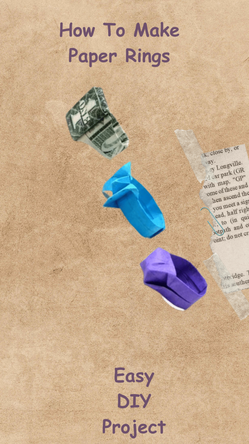 How To Make Paper Rings A Fun and Easy DIY Project