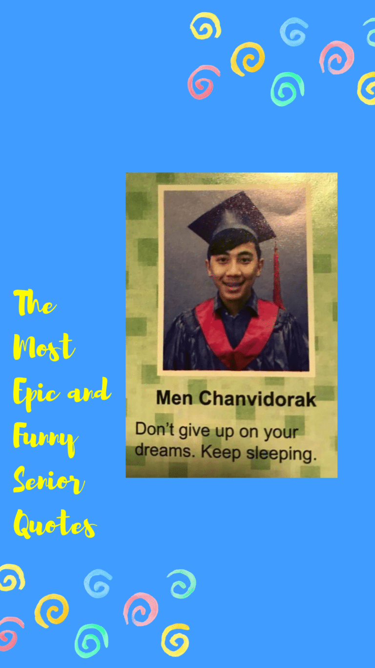 Funny Senior Quotes That'll Make You Laugh Out Loud