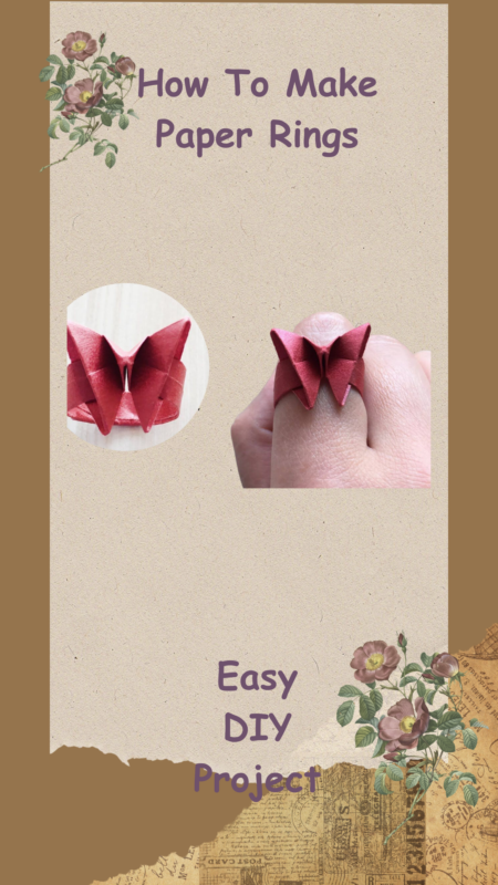 How To Make Paper Rings A Fun and Easy DIY Project