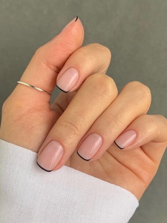 Micro French Manicures are this season's must-try nail trend