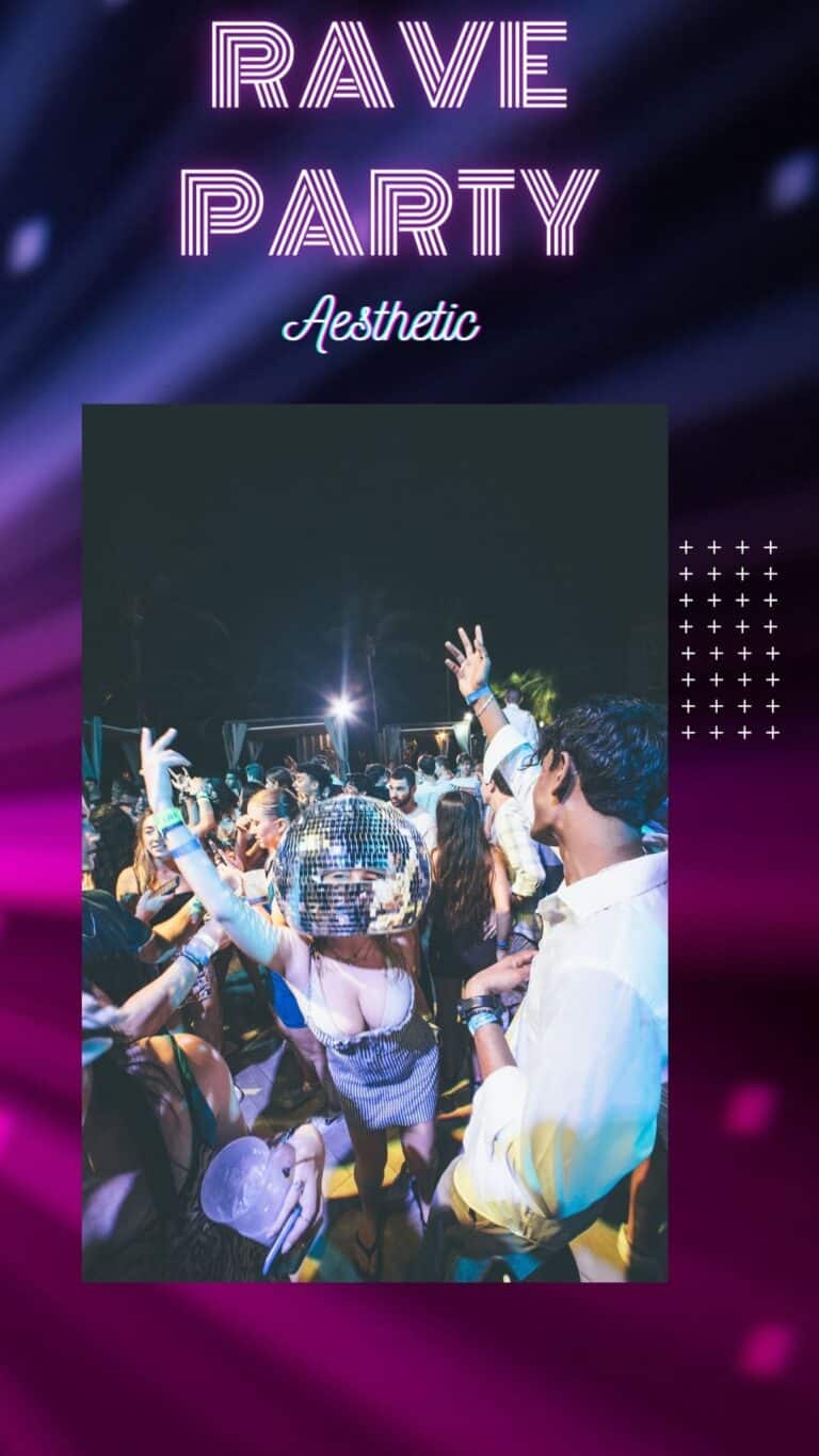 Ultimate Rave Party Aesthetic Neon Dreams and Laser Beams