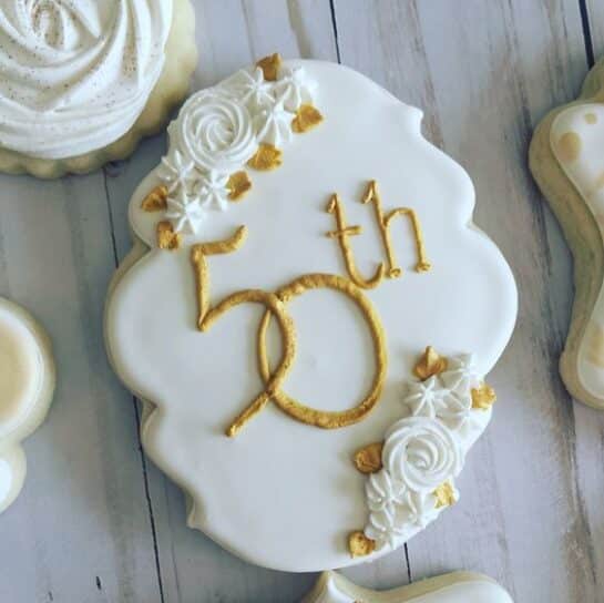 50th anniversary cookies decorated Party Ideas To Make The Day Special