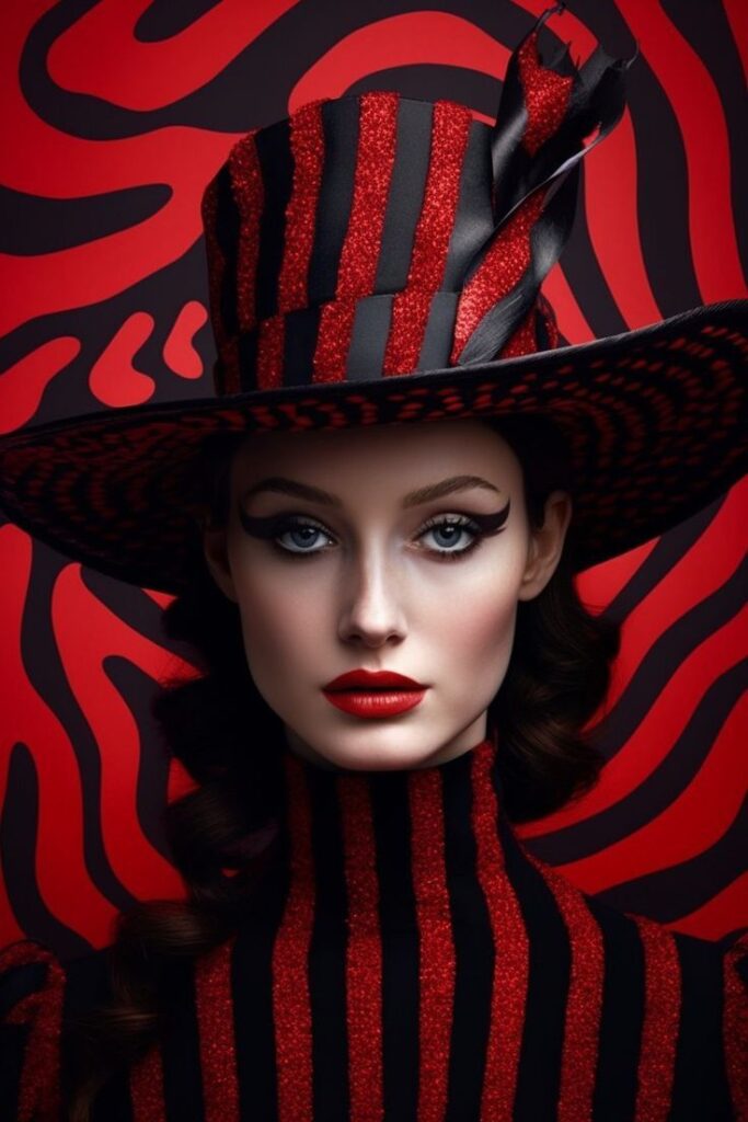 Enjoy the Beauty of Abstract Fashion Portraits