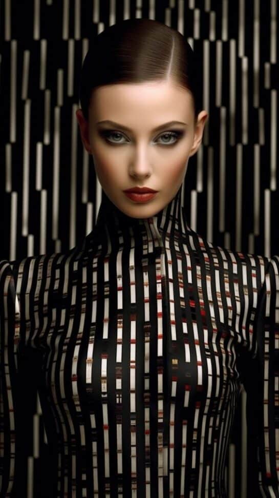 Enjoy the Beauty of Abstract Fashion Portraits