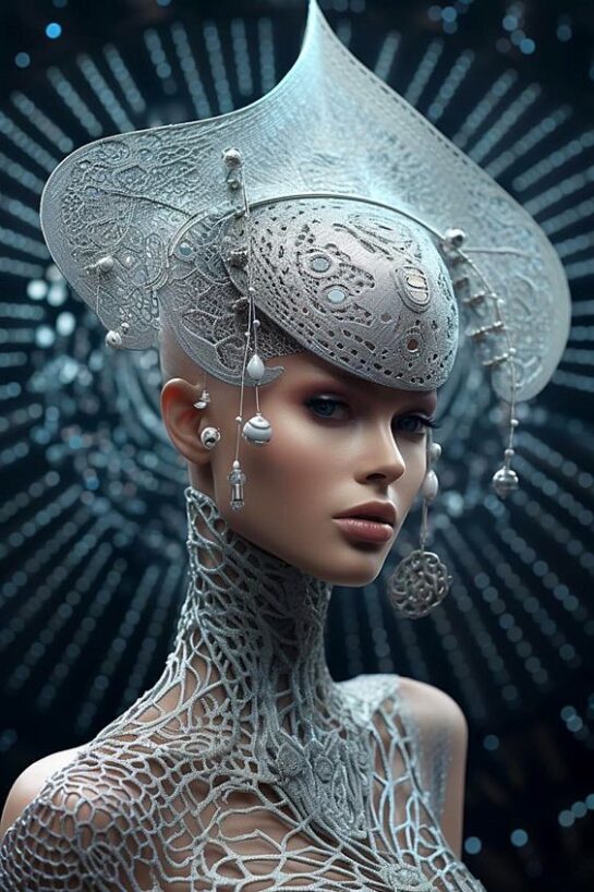 Enjoy the Beauty of Abstract Fashion Portraits