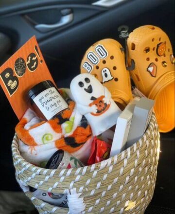 12 Spooky Basket Ideas For Your Boo (That They Will Love!)