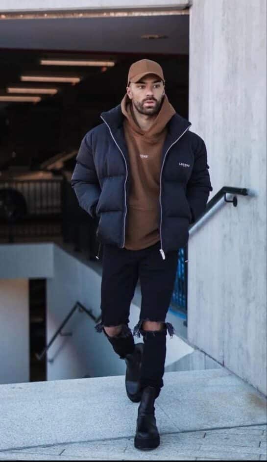 Stay Stylish and Protected with Hood Outfits Men