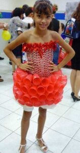 Sculpted Style: 10 Stunning Dresses Made From Plastic