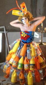 Sculpted Style: 10 Stunning Dresses Made From Plastic