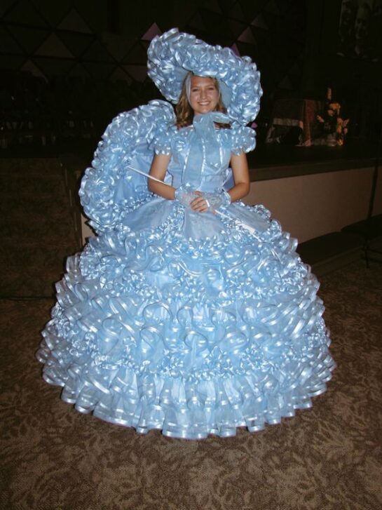Sculpted Style: 10 Stunning Dresses Made From Plastic