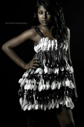 Sculpted Style: 10 Stunning Dresses Made From Plastic