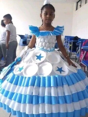 Sculpted Style: 10 Stunning Dresses Made From Plastic