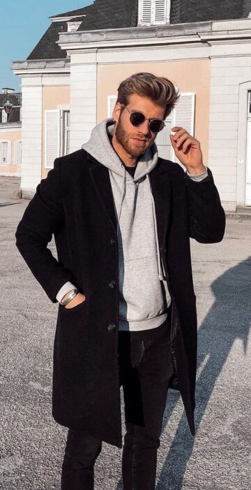 Stay Stylish and Protected with Hood Outfits Men
