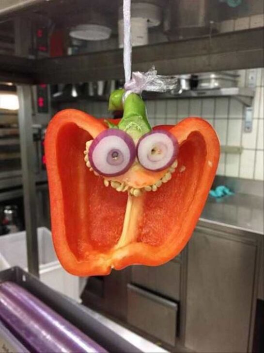 Food Art That's So Funny, It's Almost Cute!