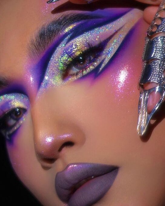 Futuristic Makeup Out of This World!