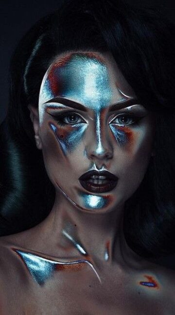 Futuristic Makeup Out of This World!
