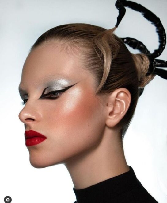 Futuristic Makeup Out of This World!