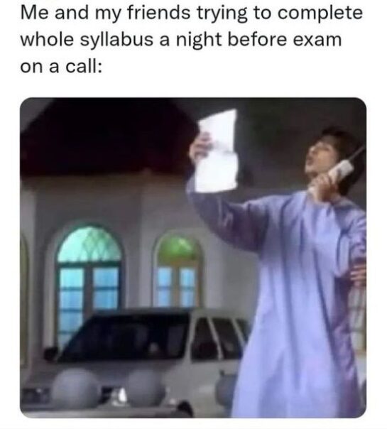 "Laughing Through the Finals: The Best Exam Memes"