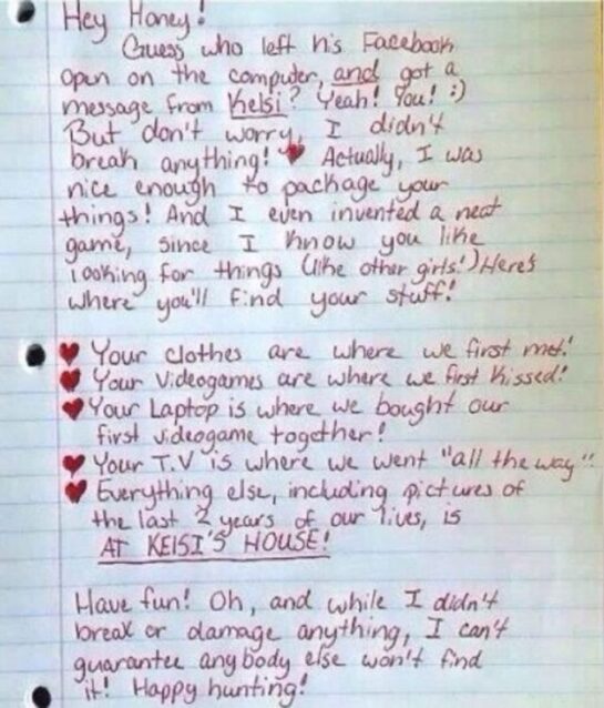 Break up notes and texts that are too harsh to handle