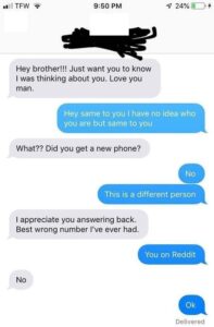 35+ Entertaining Wrong Number Texts Made Unforgettable With Awesome ...