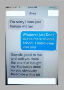 Break up notes and texts that are too harsh to handle