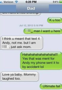 22+ Cringeworthy Texts Kids Accidently Sent to Their Parents