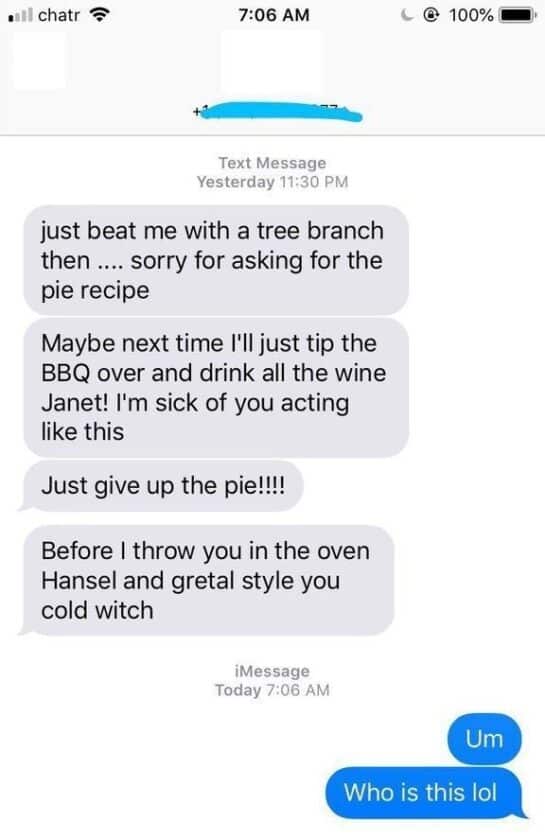 35+ Entertaining Wrong Number Texts Made Unforgettable With Awesome ...
