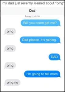 36+ Hilarious Texts From Dads That Have Us Laughing Out Loud