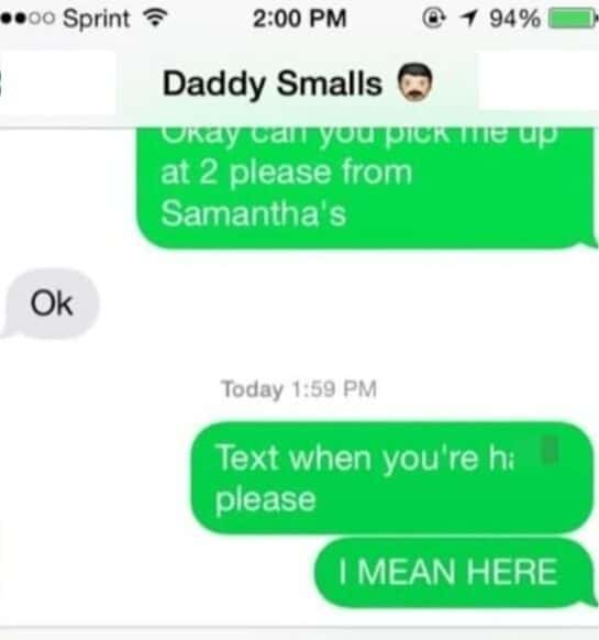 22+ Cringeworthy Texts Kids Accidently Sent to Their Parents