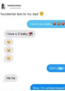 22+ Cringeworthy Texts Kids Accidently Sent to Their Parents